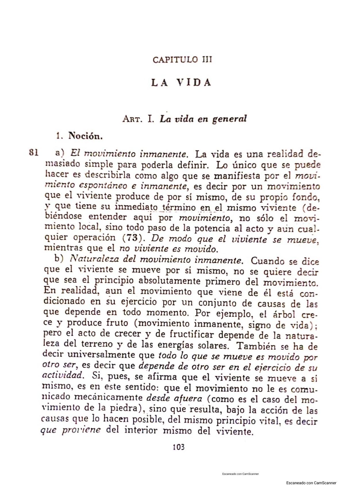 La Vida - Material de estudio. Ética Profesional. - CAPITULO LA VIDA ...