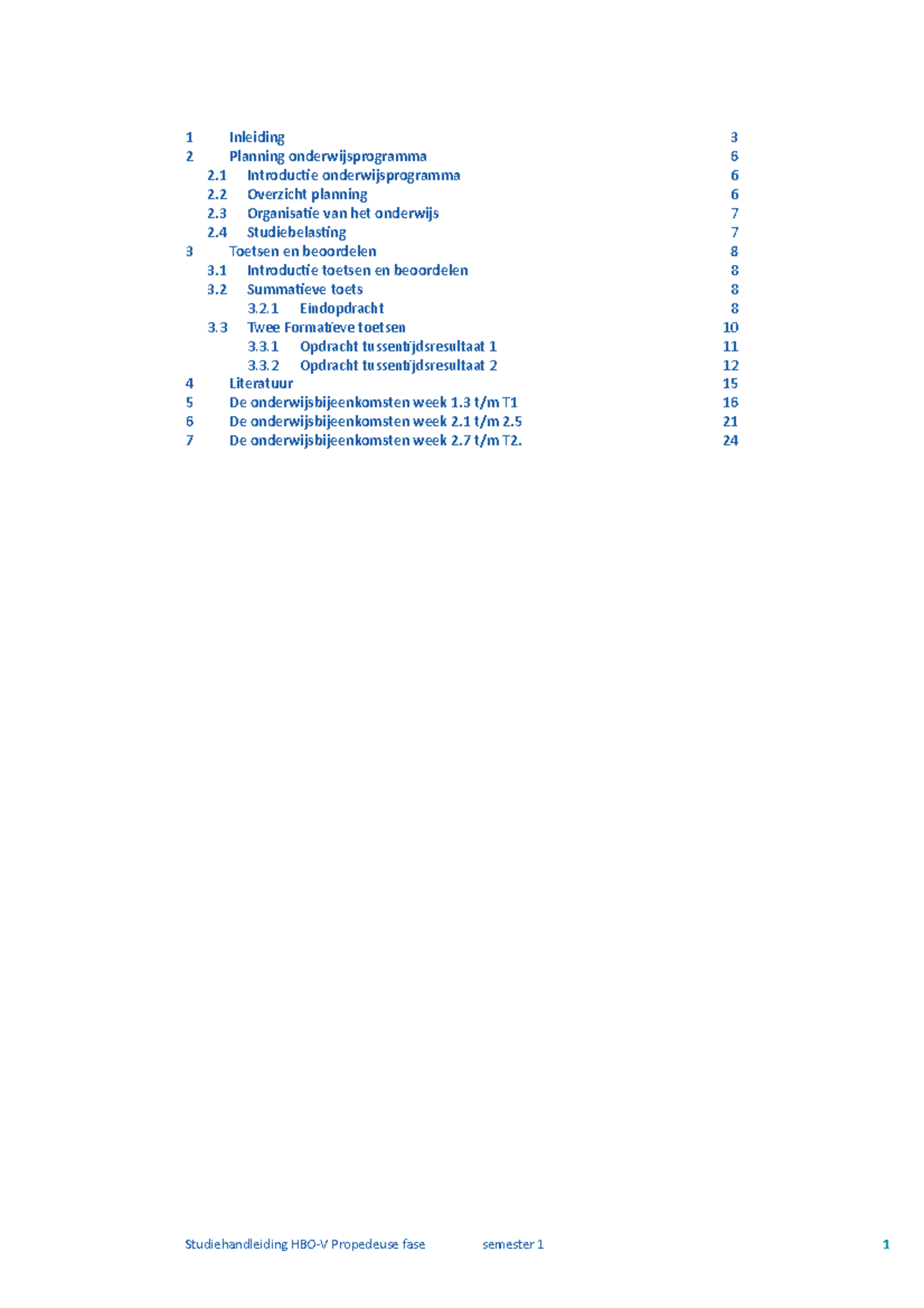 Studiehandleiding 1.2 Vpk-Proces '21 - 1 Inleiding 2 Planning ...