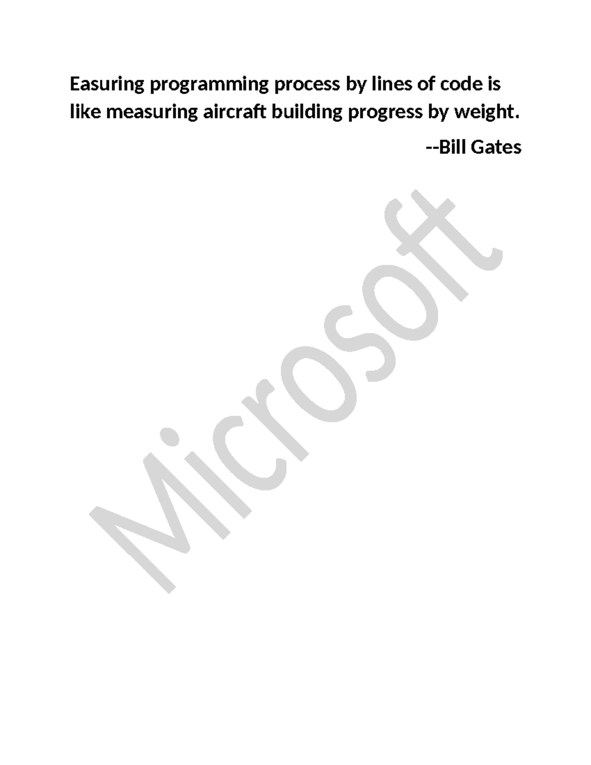 Bill gates - yrut - Computer Science SL - Easuring programming process ...