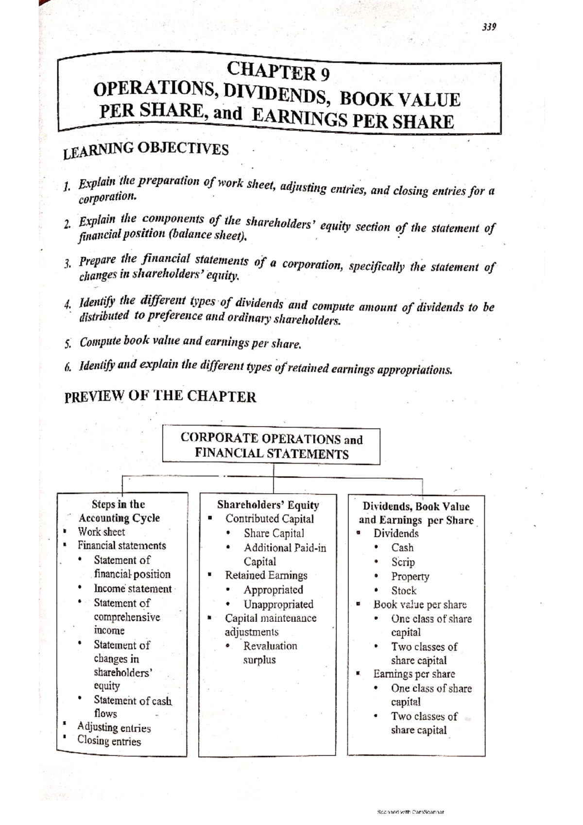 Chapter 9 ParCor - BS accountancy - Studocu