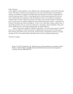 CS-255 MOD3 Discussion - Hello everyone, Process models are typically used in systems design to ...