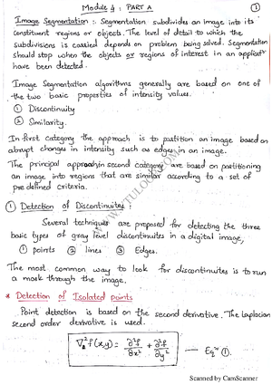 DIP- Lecture Notes - 1 LECTURE NOTES ON DIGITAL IMAGE PROCESSING IV B I ...