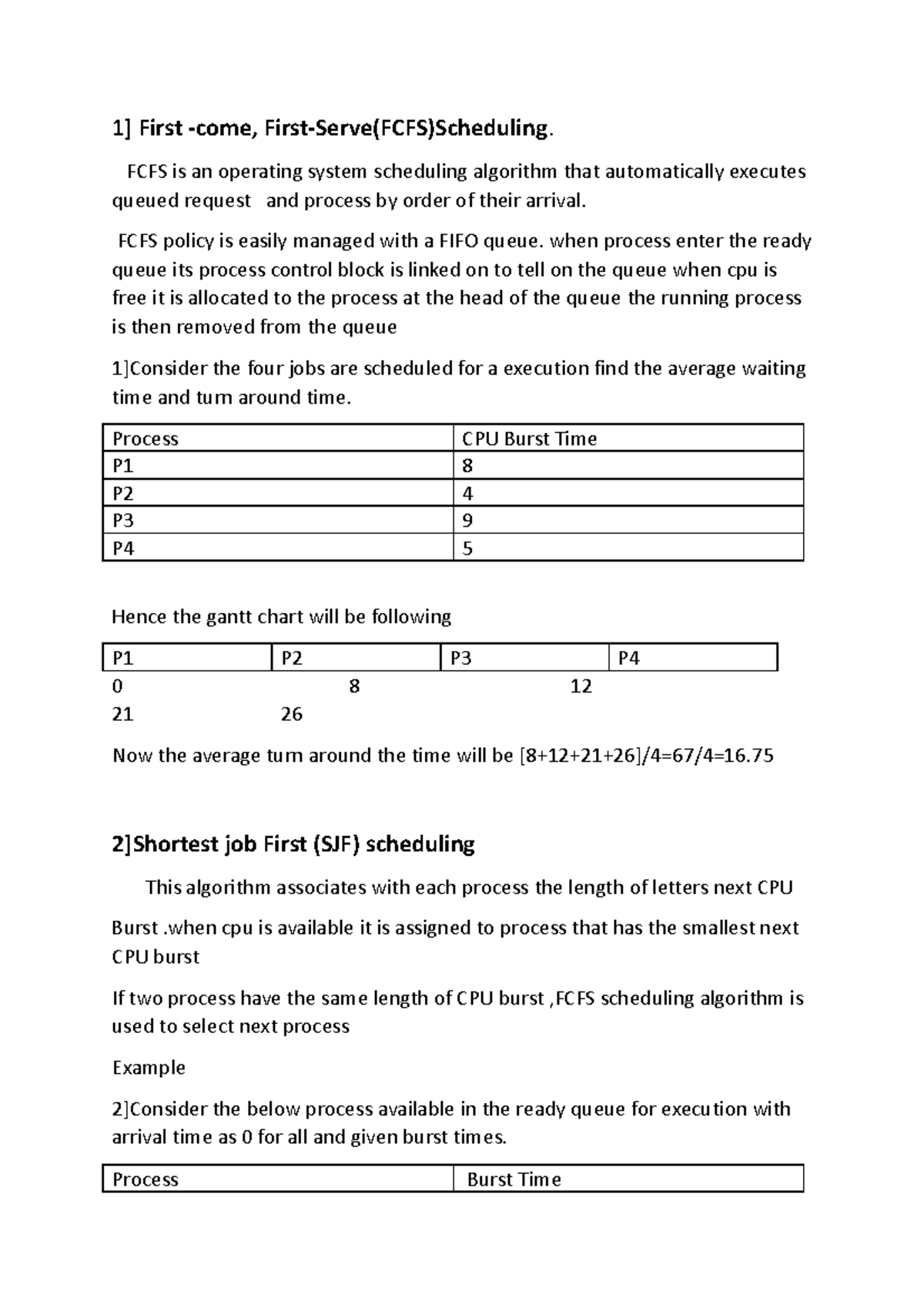 1 - BETETE - 1] First -come, First-Serve(FCFS)Scheduling. FCFS is an operating system scheduling ...
