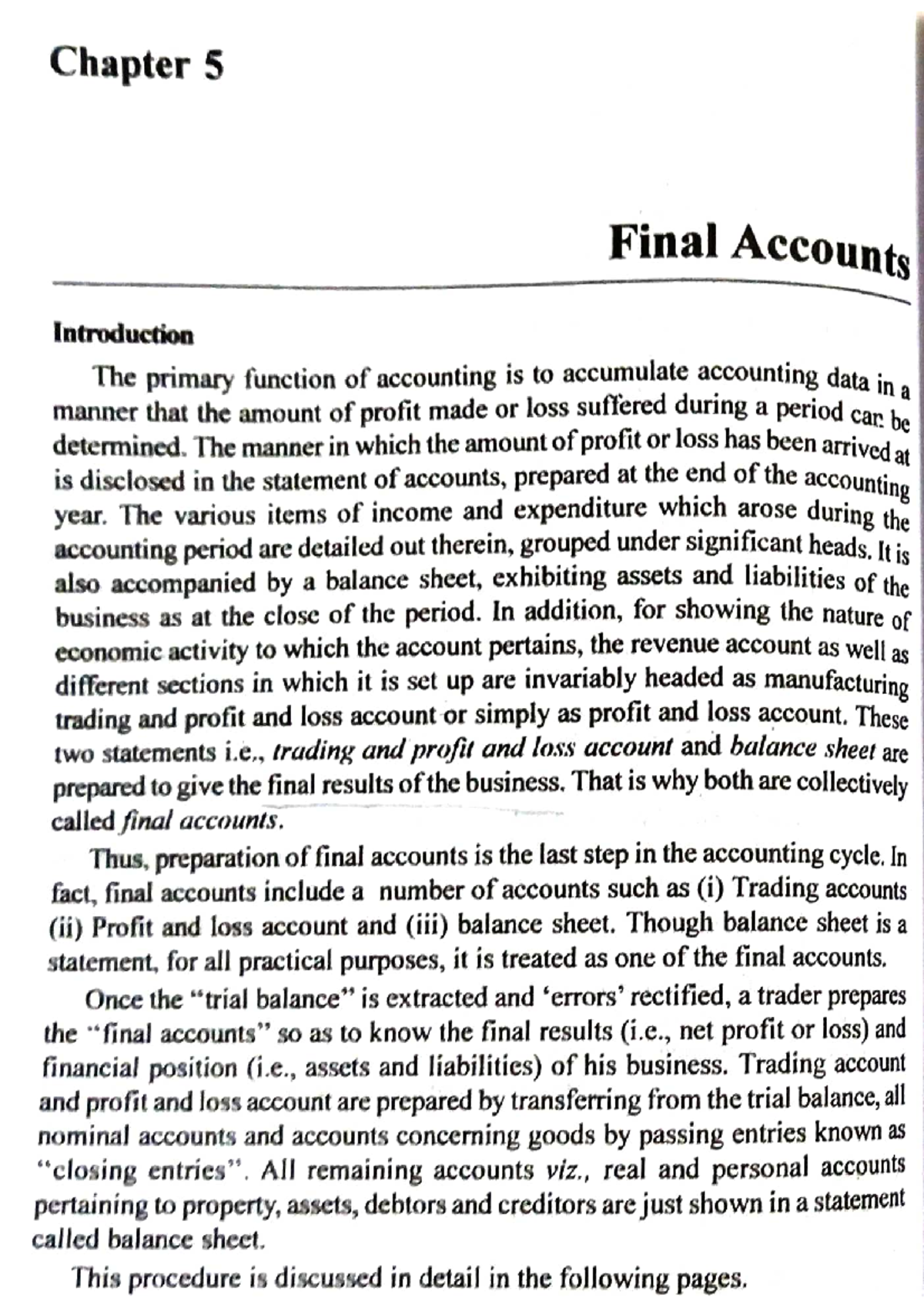 Unit 2 - Final Accounts - Financial accounting - COMPUTER APPLICATION ...