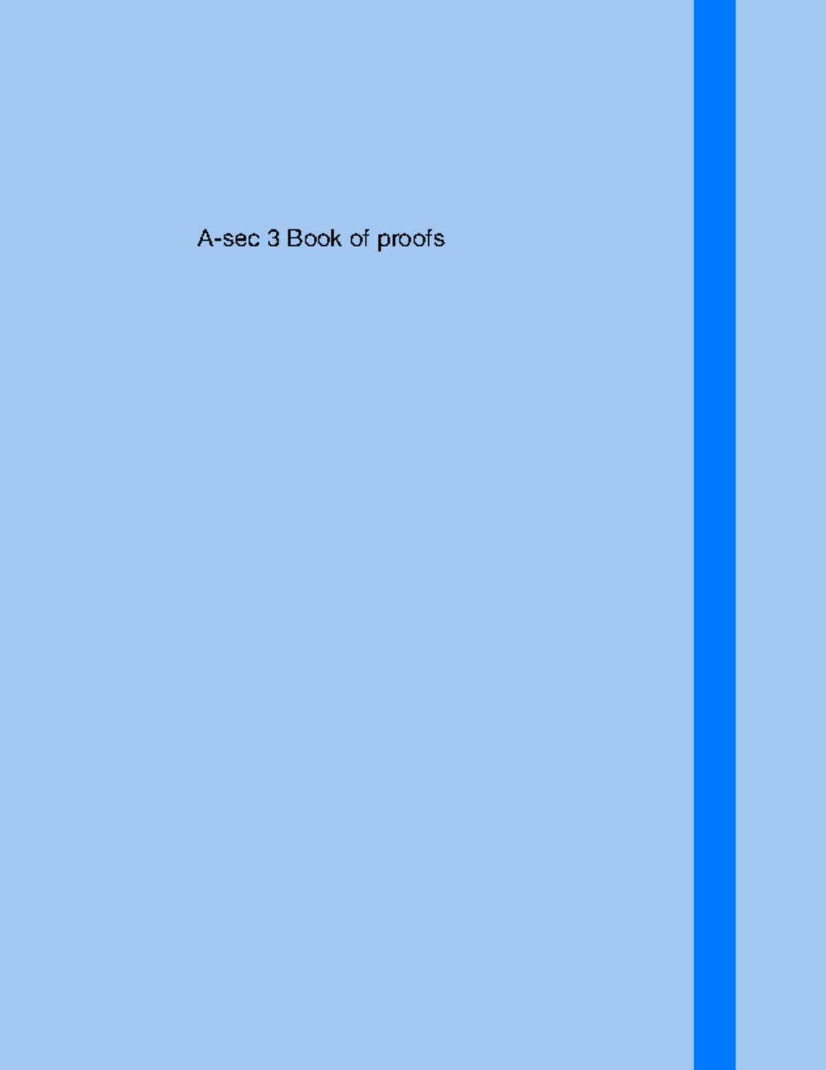 Sec3-proofs - proofs - A-sec 3 Book of proofs Angular momentum- summary ...