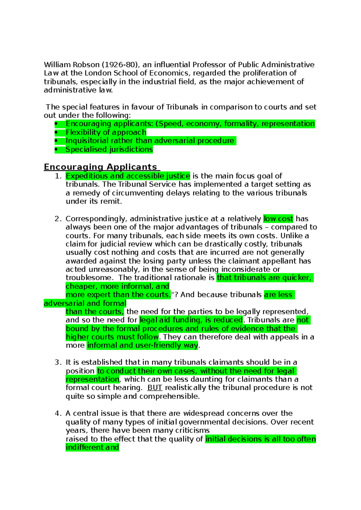 PL2 - Tribunals Research - William Robson (1926-80), an influential ...