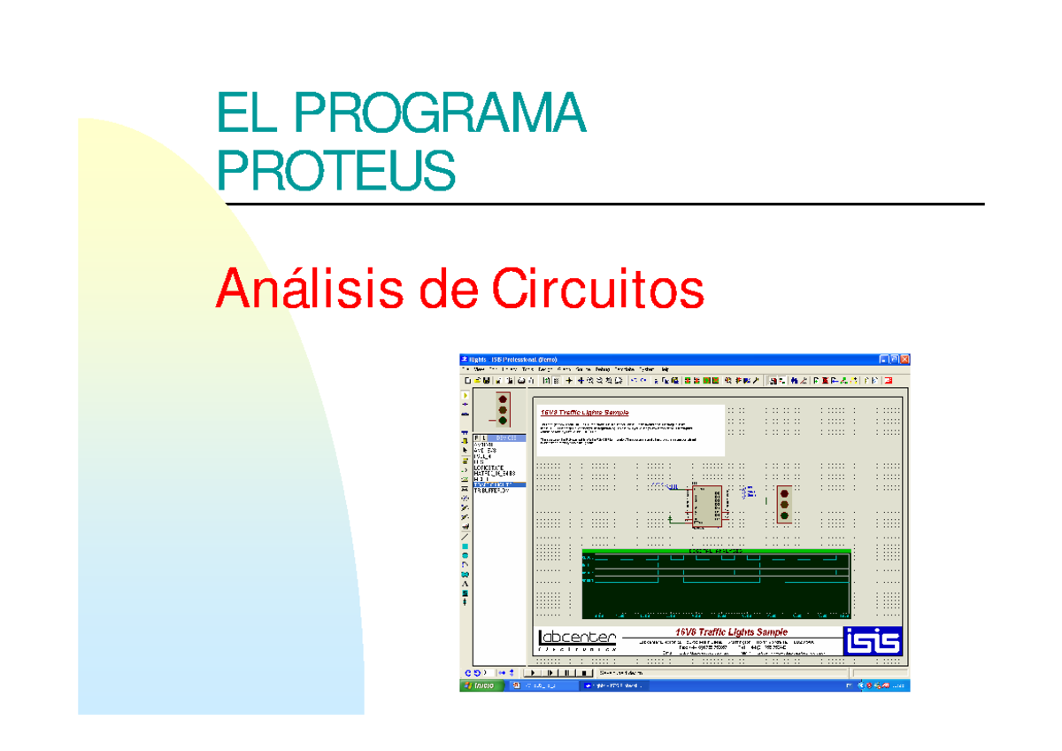 3 - Análisis de Circuitos Mediante el Módulo ISIS - EL PROGRAMA PROTEUS ...