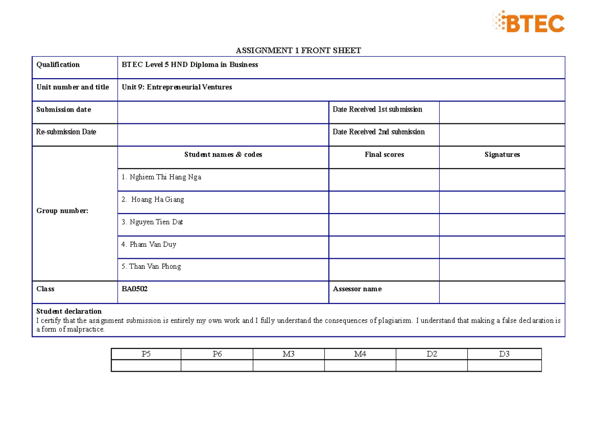 ASM-1 EV 2 - Examine and evaluate the factors to be considered when ...