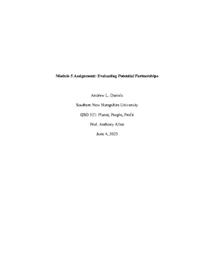 Some Lessons From The Assembly Line Journal (2-5) - Andrew Daniels ENG ...