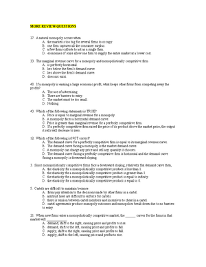 Monopoly Worksheets - Using the figure A. Based on the above diagram ...