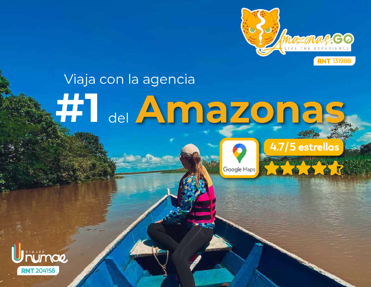 Amazonas GO Agencia #1 experiencias premium 2024 viajes Nuame ...