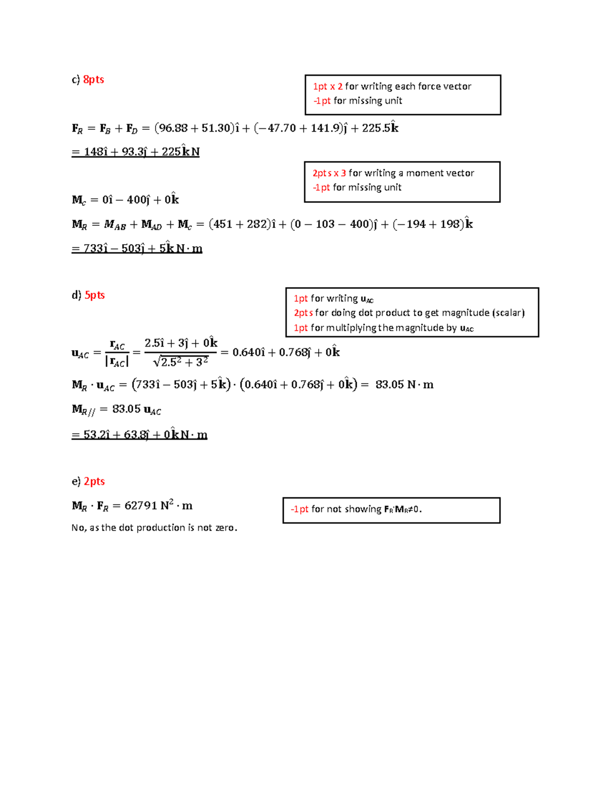 Exam2sol 12 12 Spring 2022 Exam 2 Solutions C 8pts ๐
๐
๐
๐ต ๐
๐ท 96 51 ๐ขฬ โ47 141