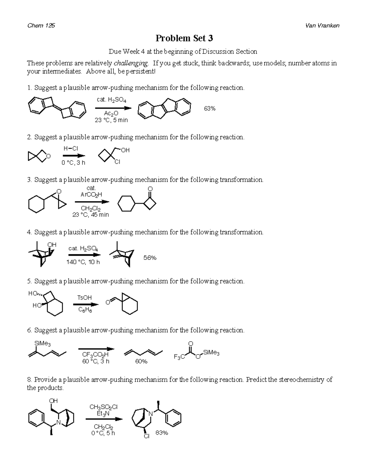 Probset 3 - UCI Chem 125 - Practice Problems Week 3 - Problem Set 3 Due ...