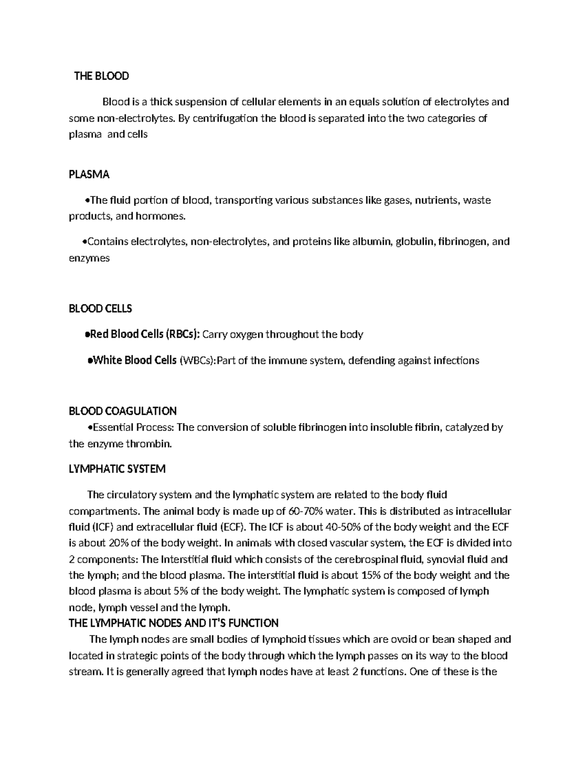 THE Blood WPS Office - I love math - THE BLOOD Blood is a thick ...