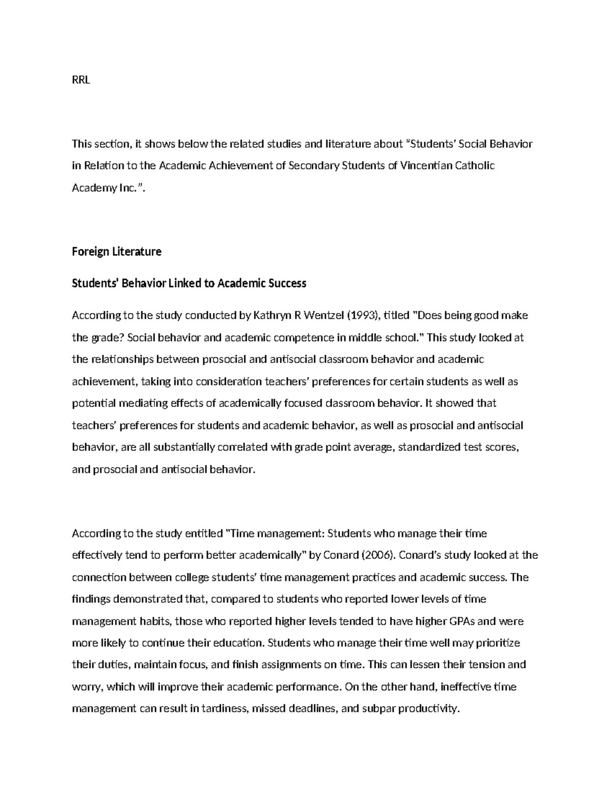 RRL - RRL This section, it shows below the related studies and ...