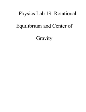 PHYS LB- Ballistic Pendulum - EXPERIMENT IN Ballistic Pendulum PHYSICS ...