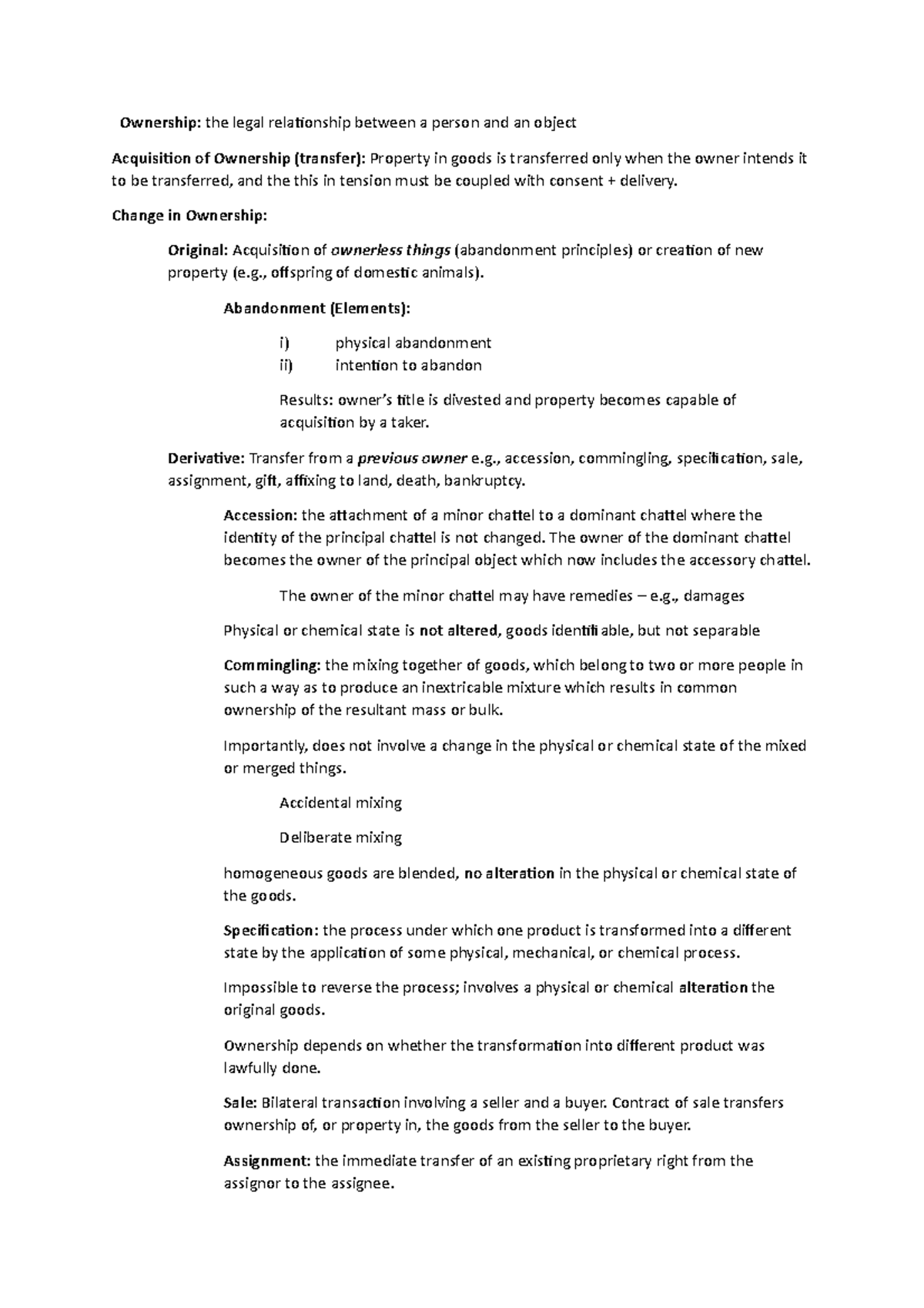 Generic statement of law - LLB204 - QUT - Studocu