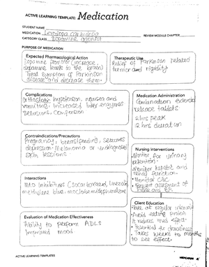 Ati rem1 - pathopharmacology ati study - ACTIVE LEARNING TEMPLATE ...