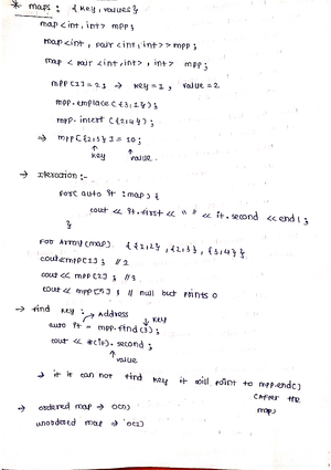 2D Arrays in C++ - Programming In C++ - Studocu