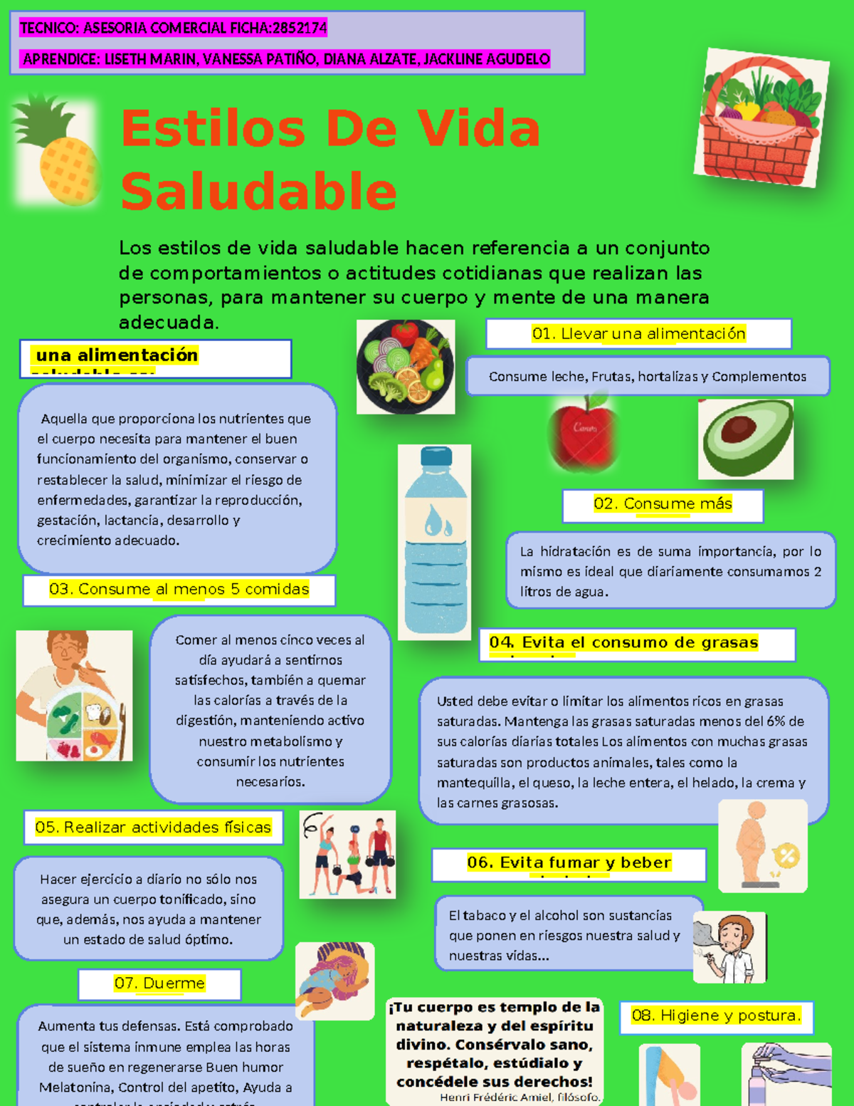 Estilos De Vida Saludable LIZ Marin - Estilos De Vida Saludable Los ...