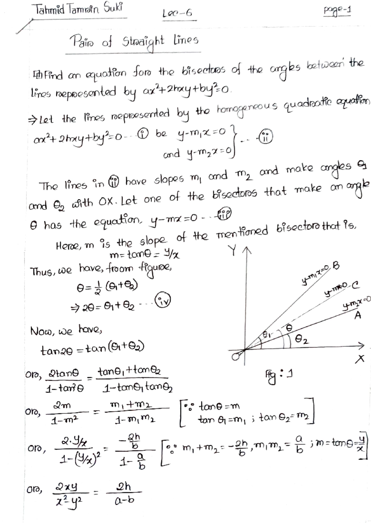 Lec-6 - e5t - Tahmtd Tam~1n Suk'f / l. - 6 11rrc, ol 5 l«iai 8 ht l i ...