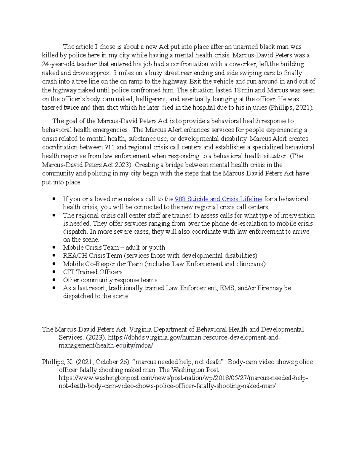 CJ120 6.1 DIscussion - CJ 120 - SNHU - Studocu
