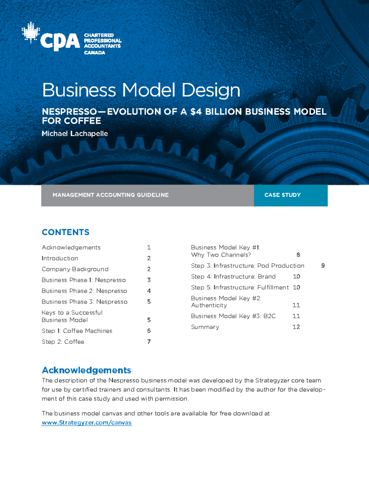 Presentation Case Value Chain Nespresso - BusinessModelDesign NESPRESSO ...