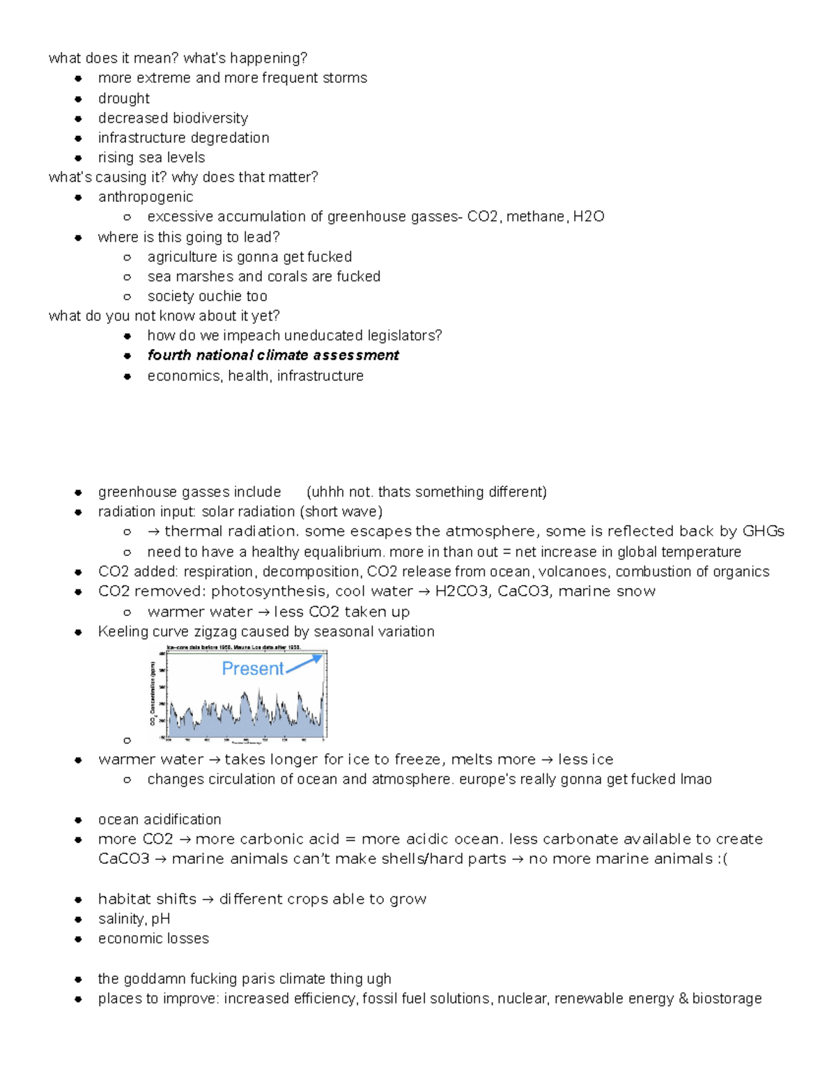 chapter 4 climate change - BIOL 108 - Studocu