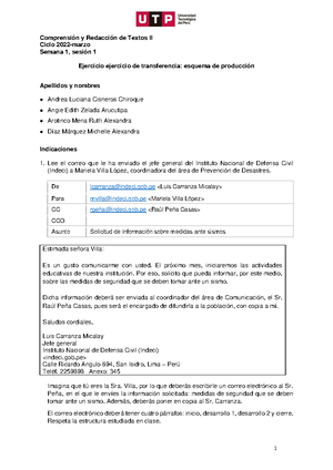 S05 y S06 - El informe de recomendación ejercicio de transferencia ...