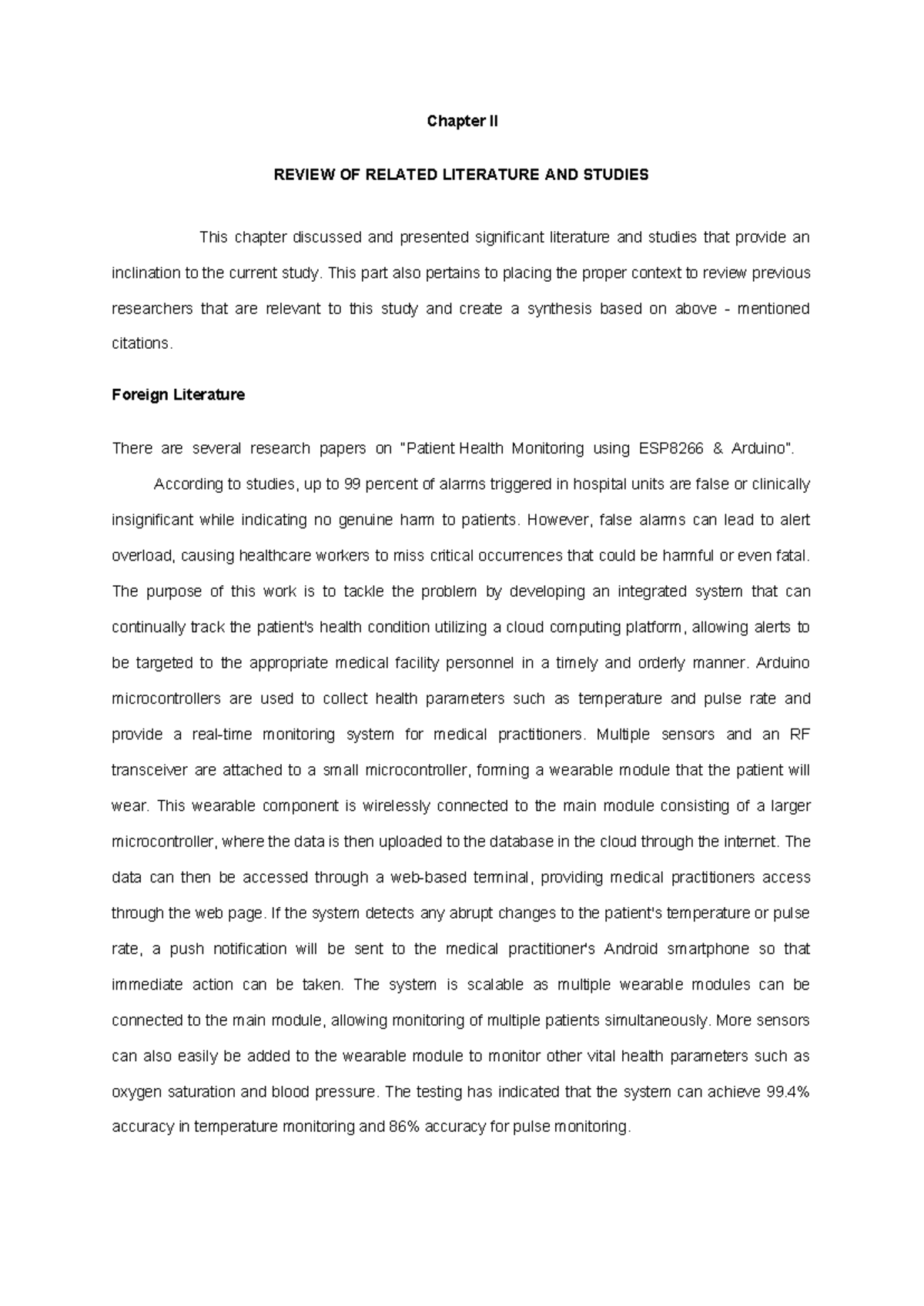 Chapter II - review of related literature - Chapter II REVIEW OF ...
