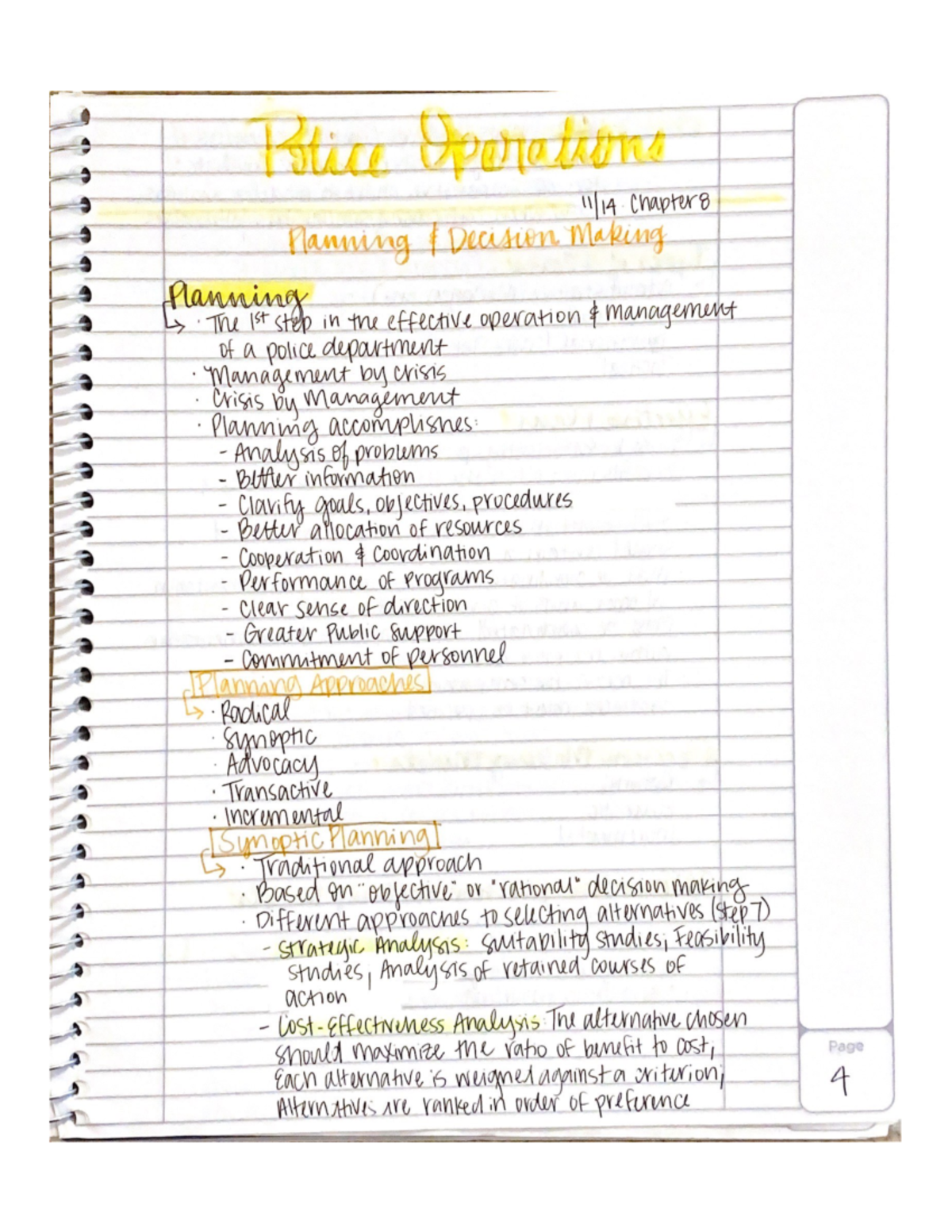 CJ 320 - Police Operations and Procedures: Chapter 8 - CJ 320 - Studocu