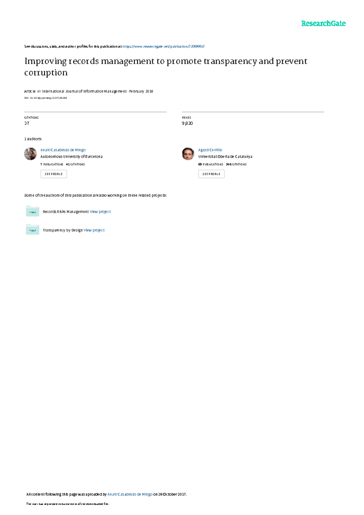 Artikel DUA IMR - NOTES - See discussions, stats, and author profiles ...