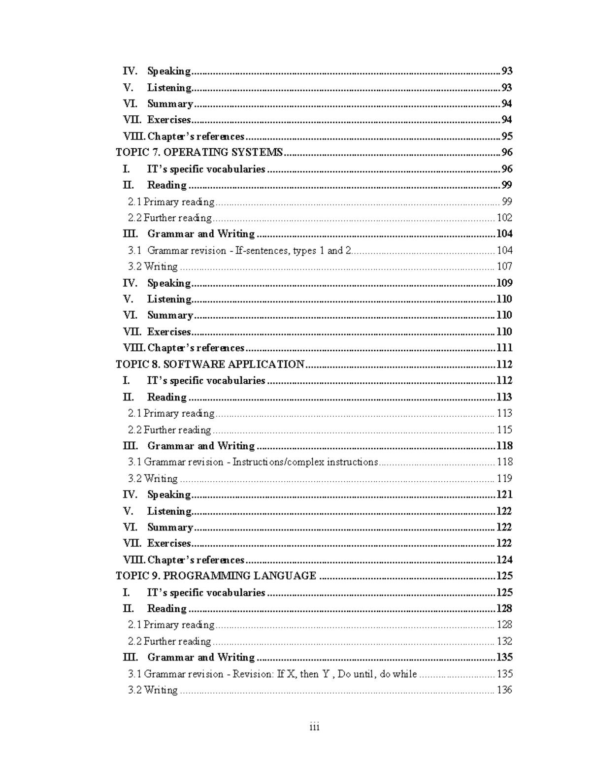 File-tổng-hợp - 1234566 - iii IV. Speaking V. - Studocu