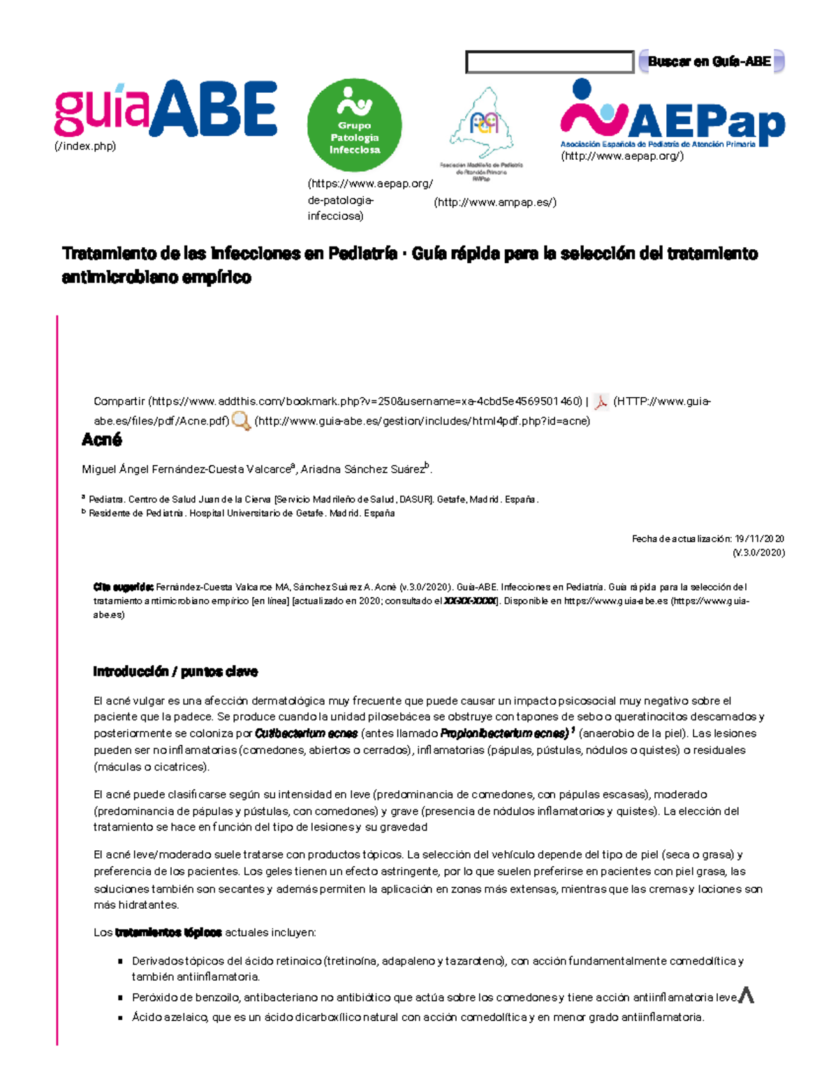 Guía-ABE - acne - Resumen Producción y comprensión de textos - Buscar en Guía-ABE (/index) - Studocu