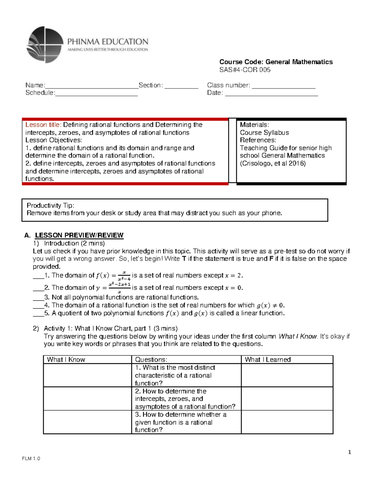 Exam 19 January 2020, questions and answers - SAS#4-COR 005 Name ...