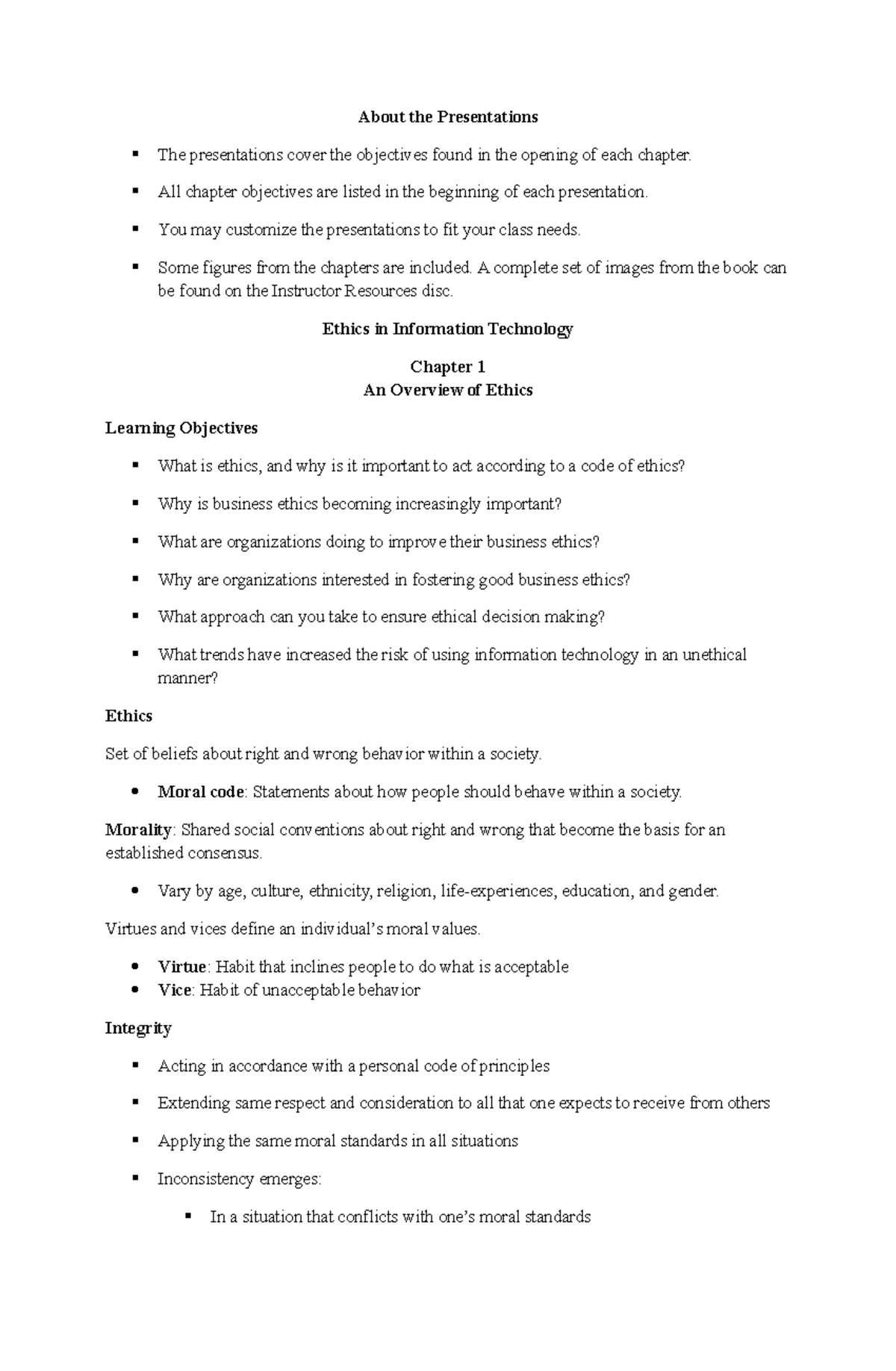 Reynolds-ppt - Qwert - About the Presentations The presentations cover ...