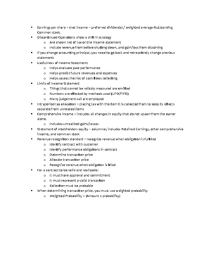 Acc 300 ch1 1-19 - Relevance and faithful representation are the two ...