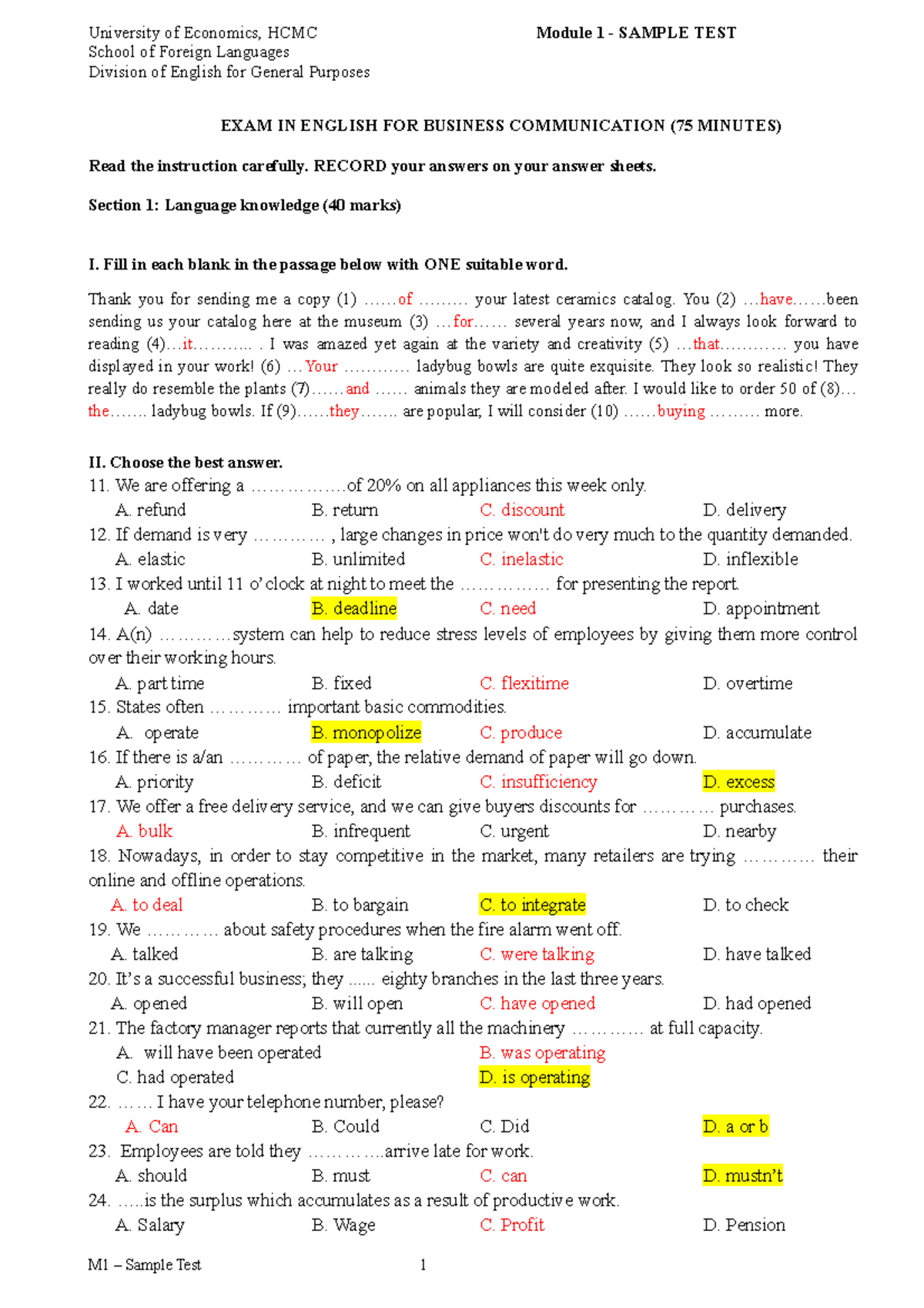 Sample Test Your title is too short, please give your document a clear ...
