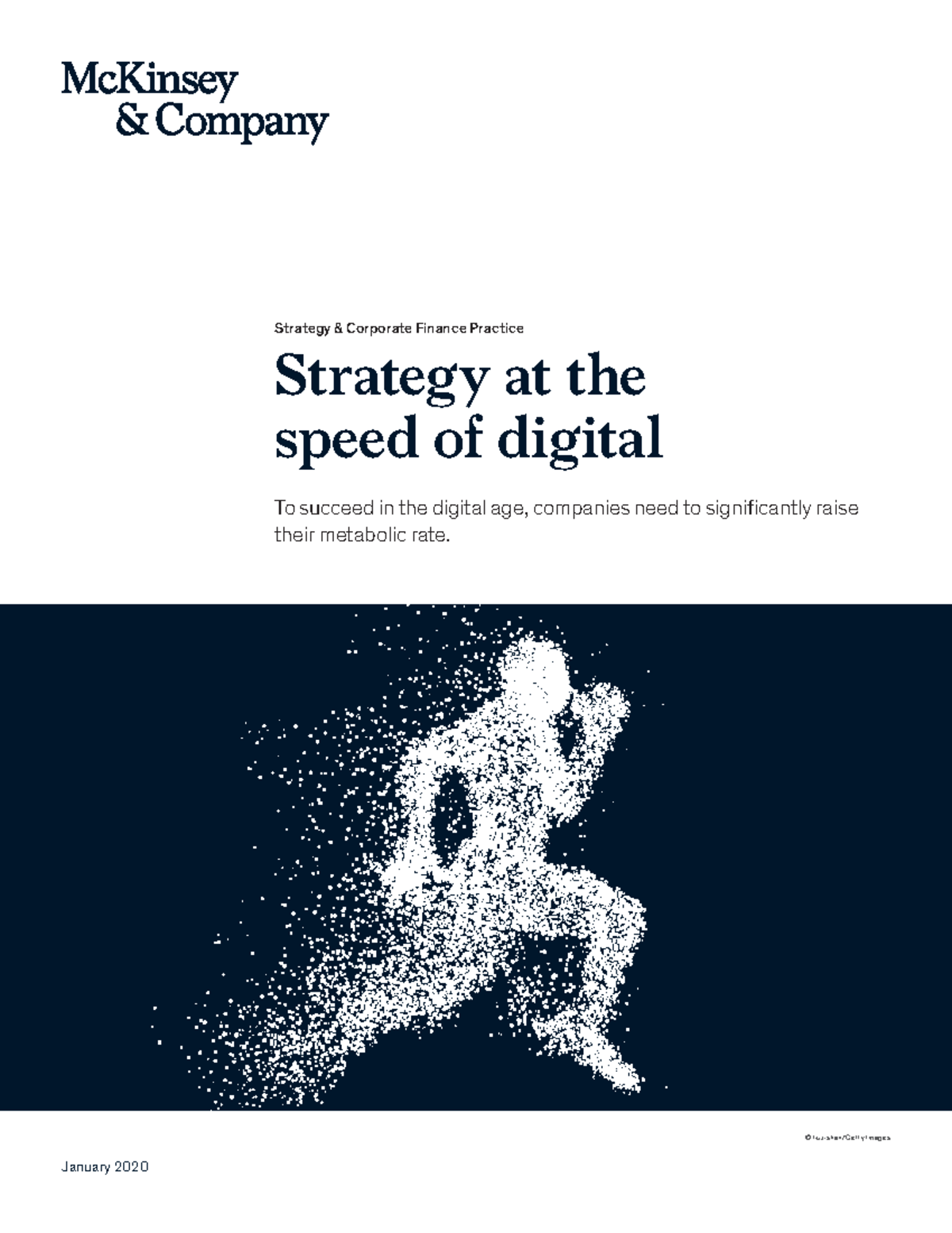 Strategy at the Speed of Digital - Strategy & Corporate Finance ...