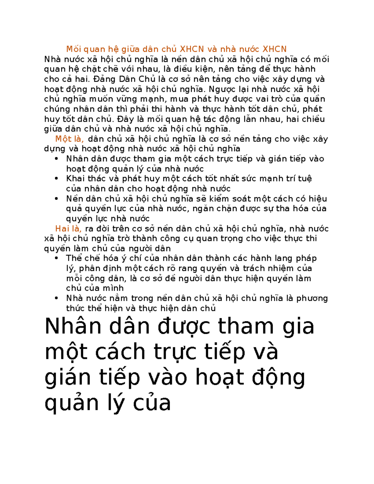 Mối-quan-hệda fe a ea - Mối quan hệ giữa dân chủ XHCN và nhà nước XHCN ...