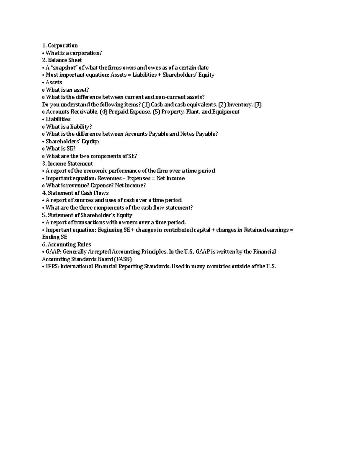 chapter-1-summary-corporation-what-is-a-corporation-balance-sheet-a
