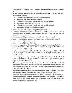 Decision Making - lectures - To write the following programs use if conditions only. You can’t ...