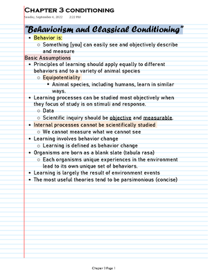 Psych Test Questions (Ch: Operant Conditioning) - Sample Test Questions ...
