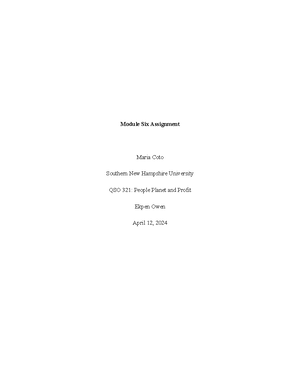 INT 220 Module Four Assignment - INT 220 - Module Four Assignment Maria ...