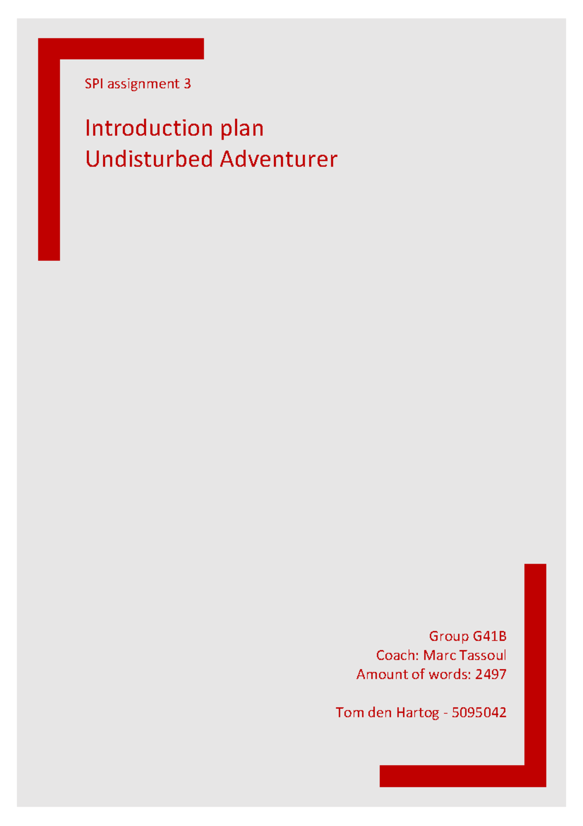 Assignment 3 Introduction Plan Warning Tt Undefined Function 32 Warning Tt Undefined