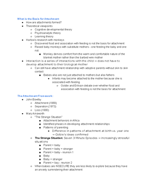 Emotion Psych Notes 1 17 - Development Orderly Cumulative Directional ...