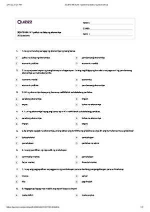PPG- Module-8 - None - Philippine Politics and Governance Quarter 2 – Module 8: The Judicial ...