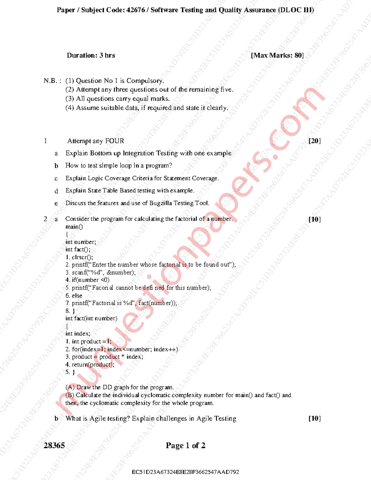 STQA-be information-technology semester-7 2023 may - Studocu