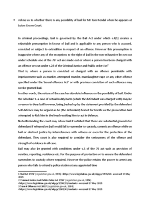 Final copy skeleton argument - IN THE COURT OF APPEAL (CIVIL DIVISION ...