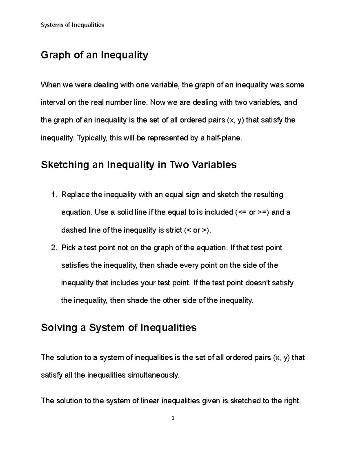 2021 Algebra Lecture Notes Systems Of Inequalities Systems Of 2021-algebra-lecture-notes-systems-of-inequalities-systems-of